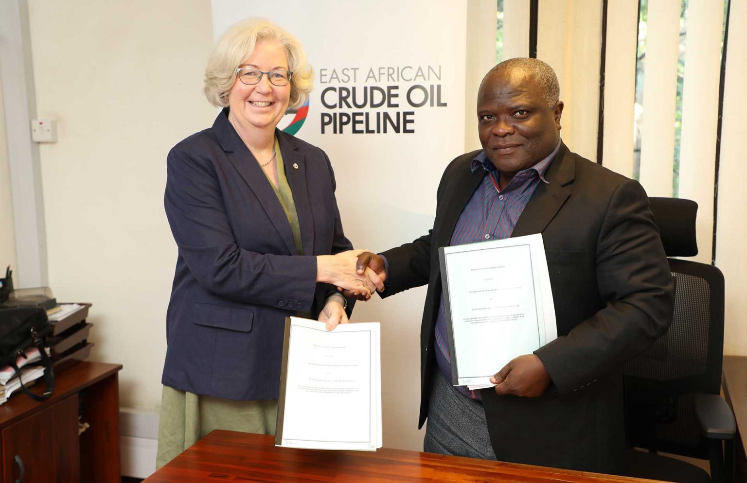 EACOP and Tanzania wildlife authority sign memorandum of understanding ...