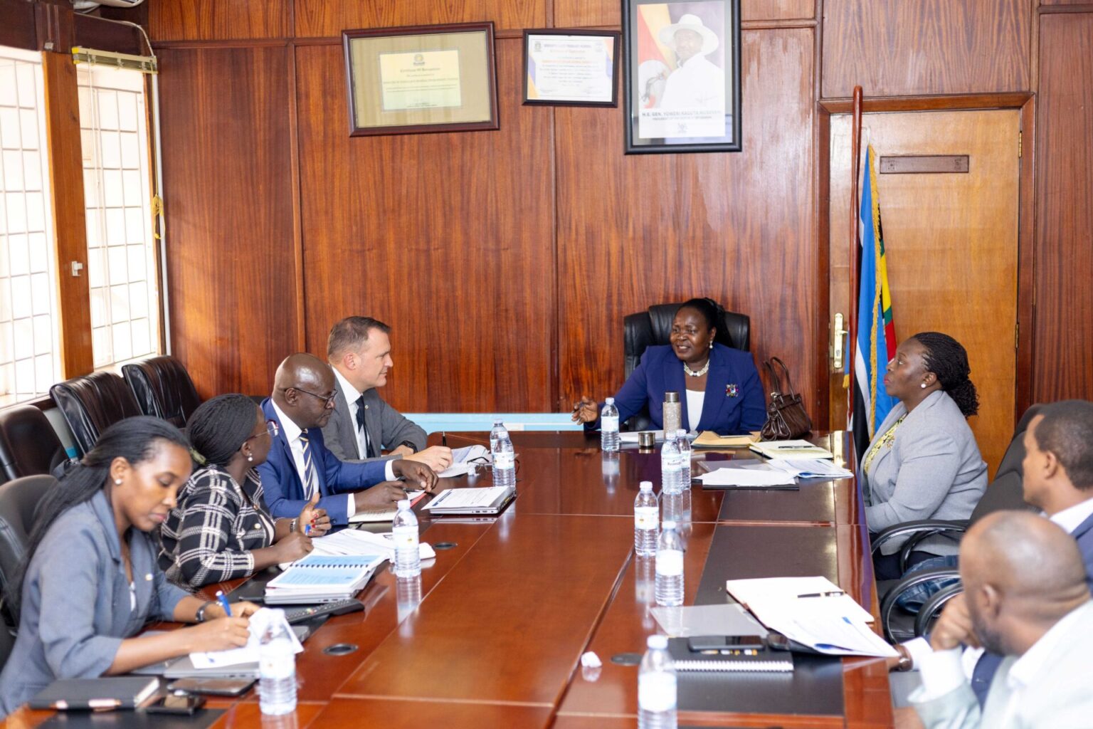 EACOP LEADERSHIP MEETS WITH MINISTER OF ENERGY TO SHARE PROJECT ...