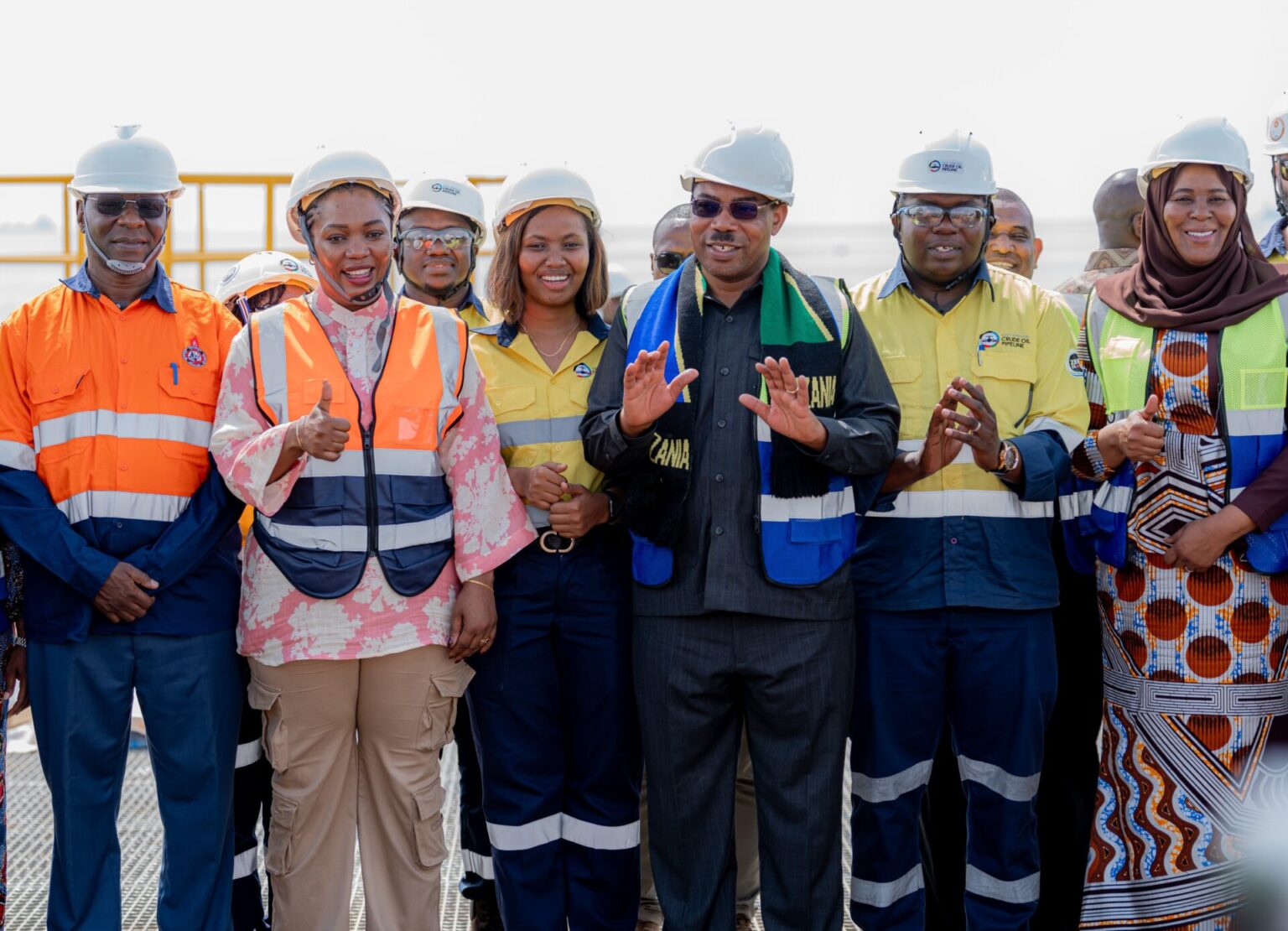 EACOP HOSTS THE PRIME MINISTER OF TANZANIA AT THE MARINE TANKS TERMINAL ...