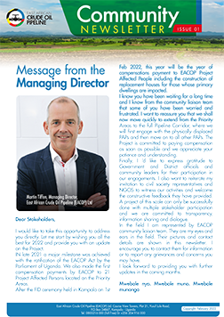 Community Newsletter – EACOP